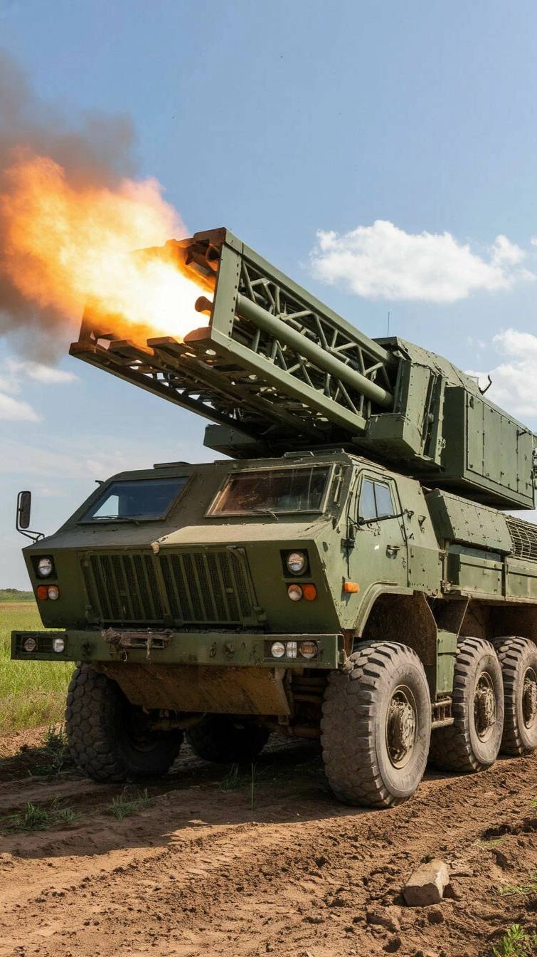 Работа РСЗО в Total Conflict Resistance