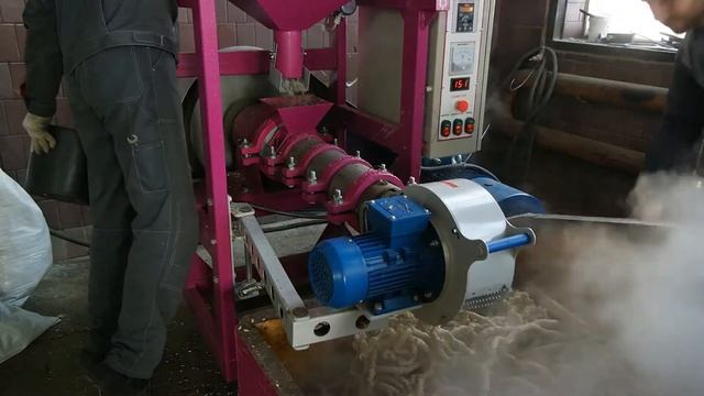 Экструдирование отходов кожевенного производства