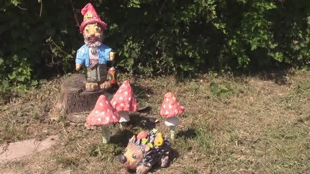 Фигурка гнома из гипса. часть 2. ХоббиМаркет