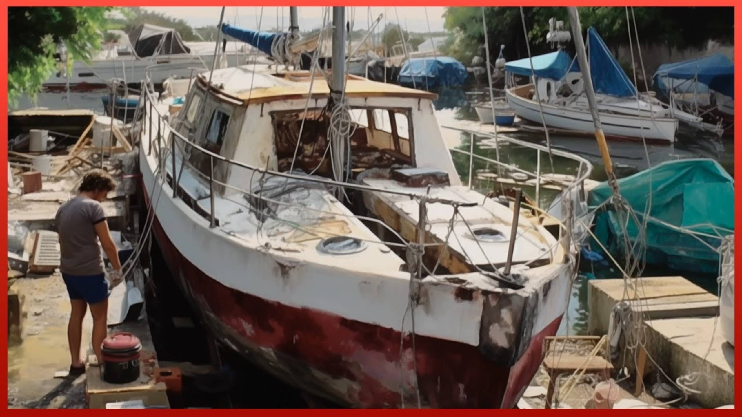 Старая яхта за $2500