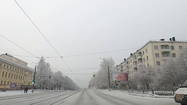 #164 НИЖНИЙ ТАГИЛ Утро 1 января Проспект Ленина
