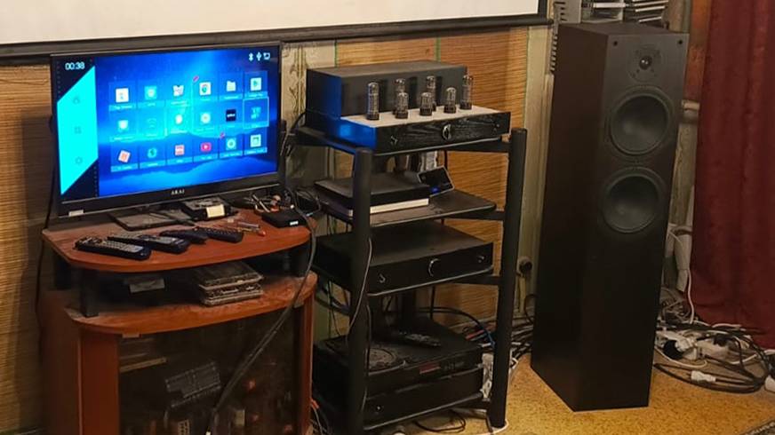 Первый простой способ записи. Depeche Mode - Stripped-I воспроизводится с помощью АС F-2020-25.