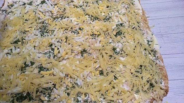 Закуска в лаваше остренькая и очень вкусная!