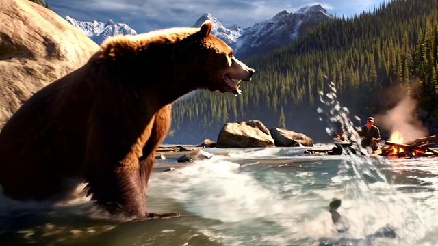 Гармония с природой. На рыбалке.