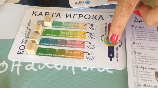 ICBT Учебное видео 4 из 7 Авторская игра "Эмоциональный интеллект", большая коробка.