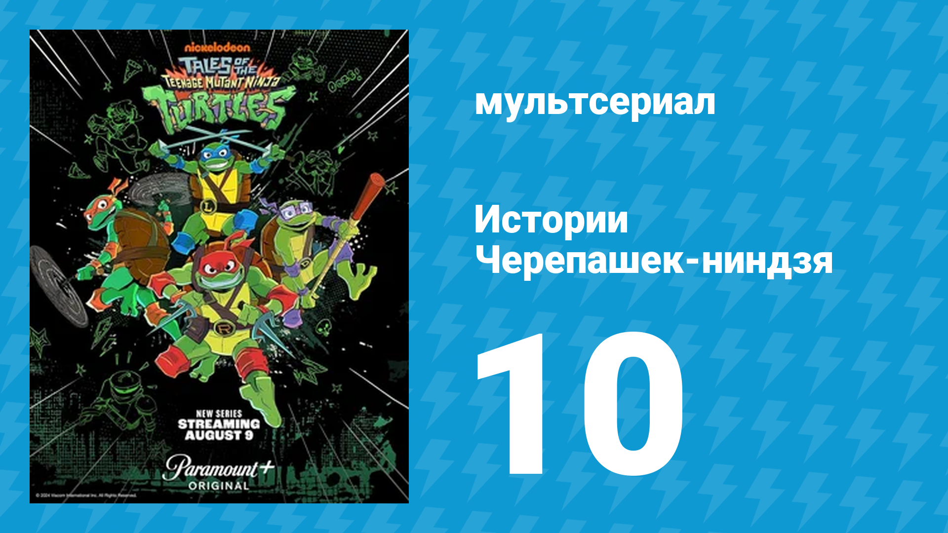 Истории Черепашек-ниндзя 10 серия «Донни уходит вглубь» (мультсериал, 2024)