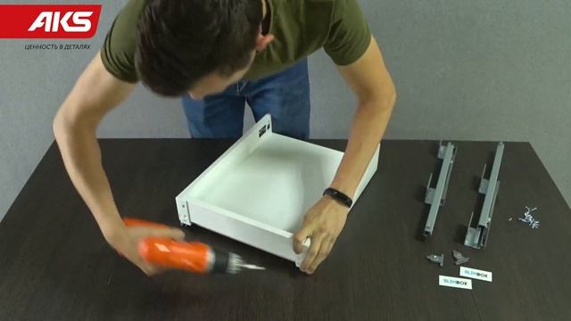 Система выдвижных ящиков SLIMBOX: монтаж и установка | бренд AKS