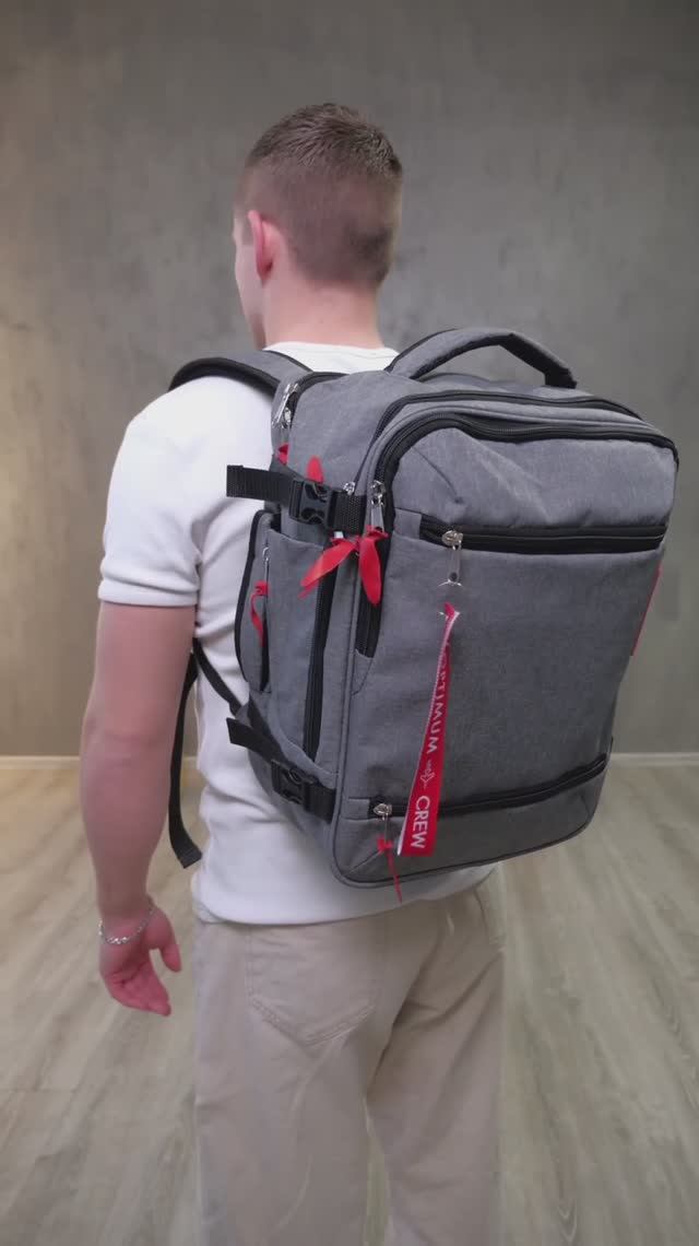 Рюкзак для ручной клади и путешествий 40х30х20 Optimum WIZZ AIR #рюкзакдляручнойклади #путешествие