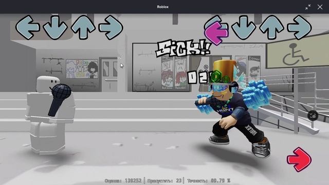 Фрайдей найт фанкин в Роблоксе 2 песни  Мод: 5 рублей