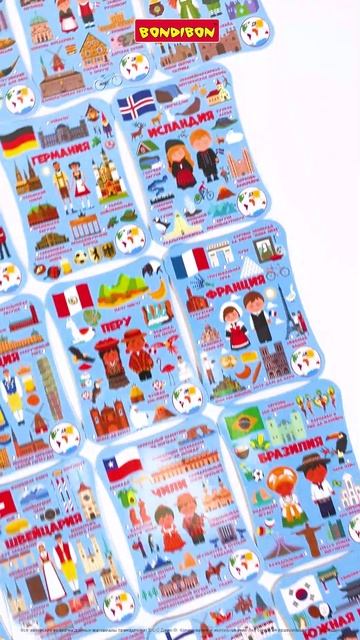 Настольная игра детская Викторина Достопримечательности Мира #boardgames #games #tabletop#настолки