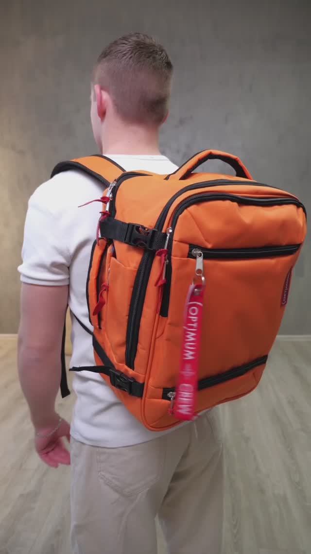 Рюкзак для ручной клади и путешествий 40х30х20 Optimum WIZZ AIR #рюкзакдляручнойклади #путешествие