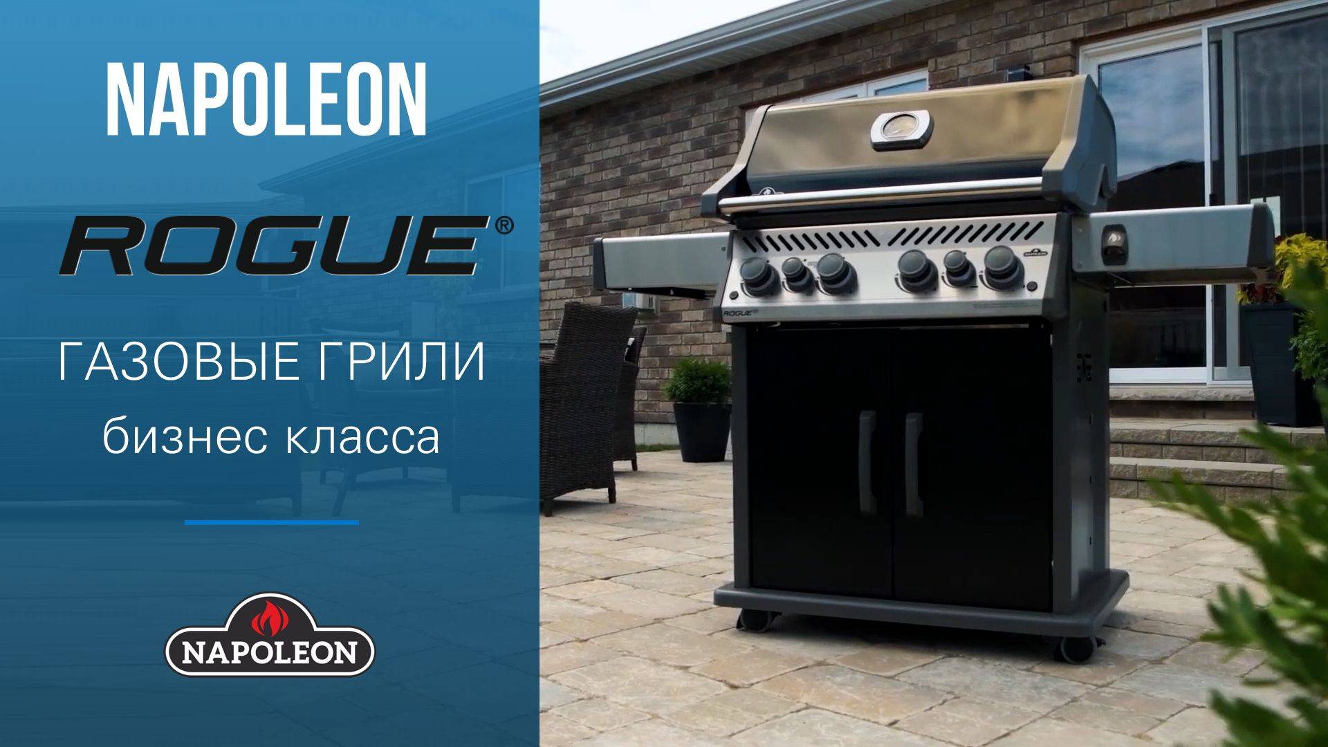 Газовые грили Napoleon серии ROUGE™