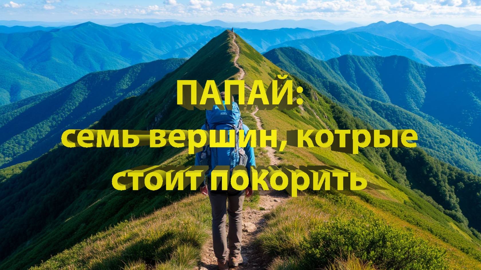 Папай: Семь вершин, которые стоит покорить | Поход, о котором вы не пожалеете