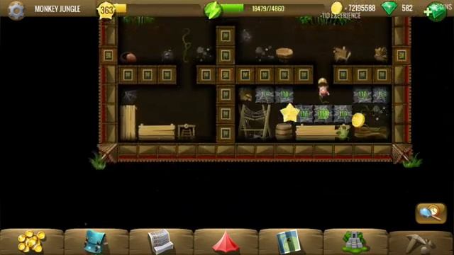 Обезьяньи джунгли - Monkey Jungle - Дракон Металла - Diggy's Adventure