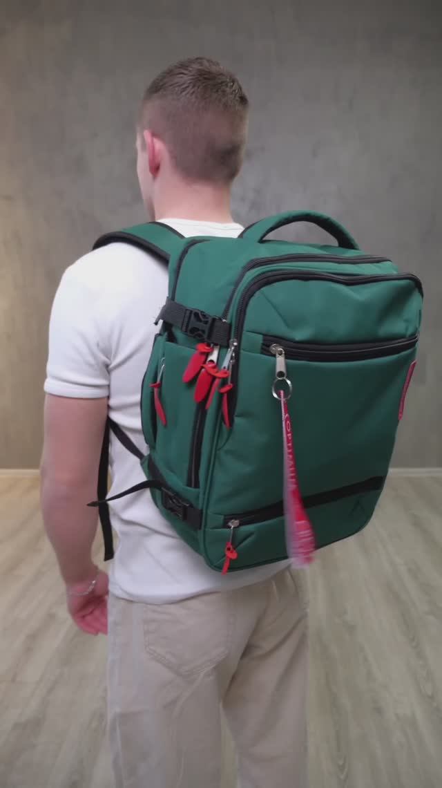 Рюкзак для ручной клади и путешествий 40х30х20 Optimum WIZZ AIR #рюкзакдляручнойклади #путешествие