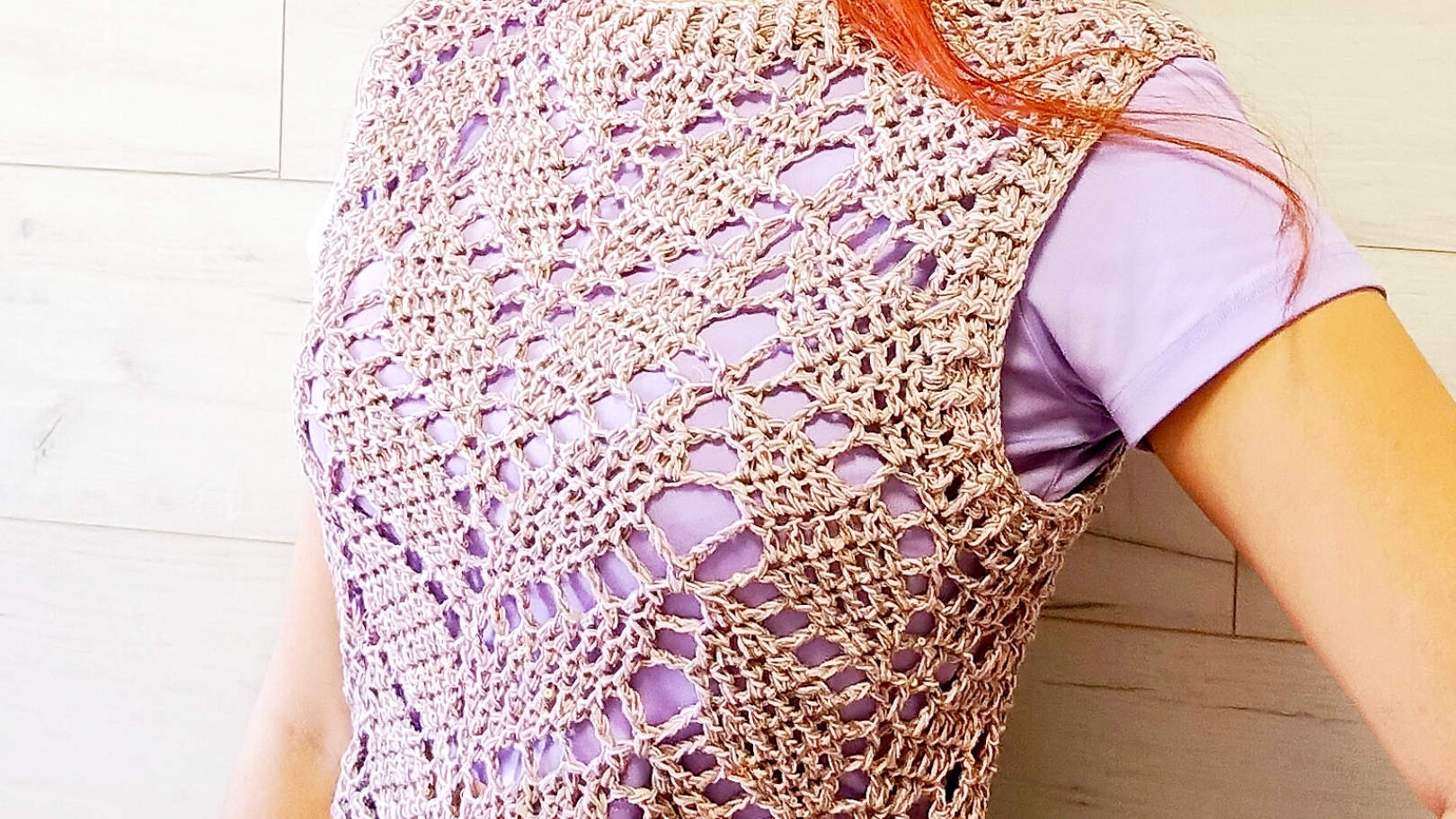 3. Кучинелли. Вязание. Крючок. Жилетка, топ, безрукавка, жилет с пайетками.mp4