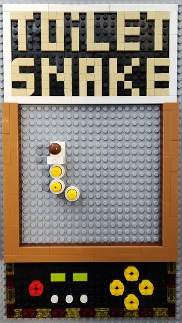 8 битная игра ЗМЕЙКА из Лего, но это Скибиди туалет!