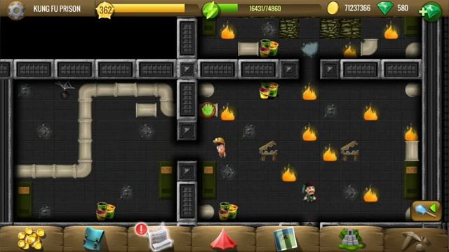 Тюрьма мастеров Кунг Фу - Kung Fu Prison - Дракон Металла - Diggy's Adventure