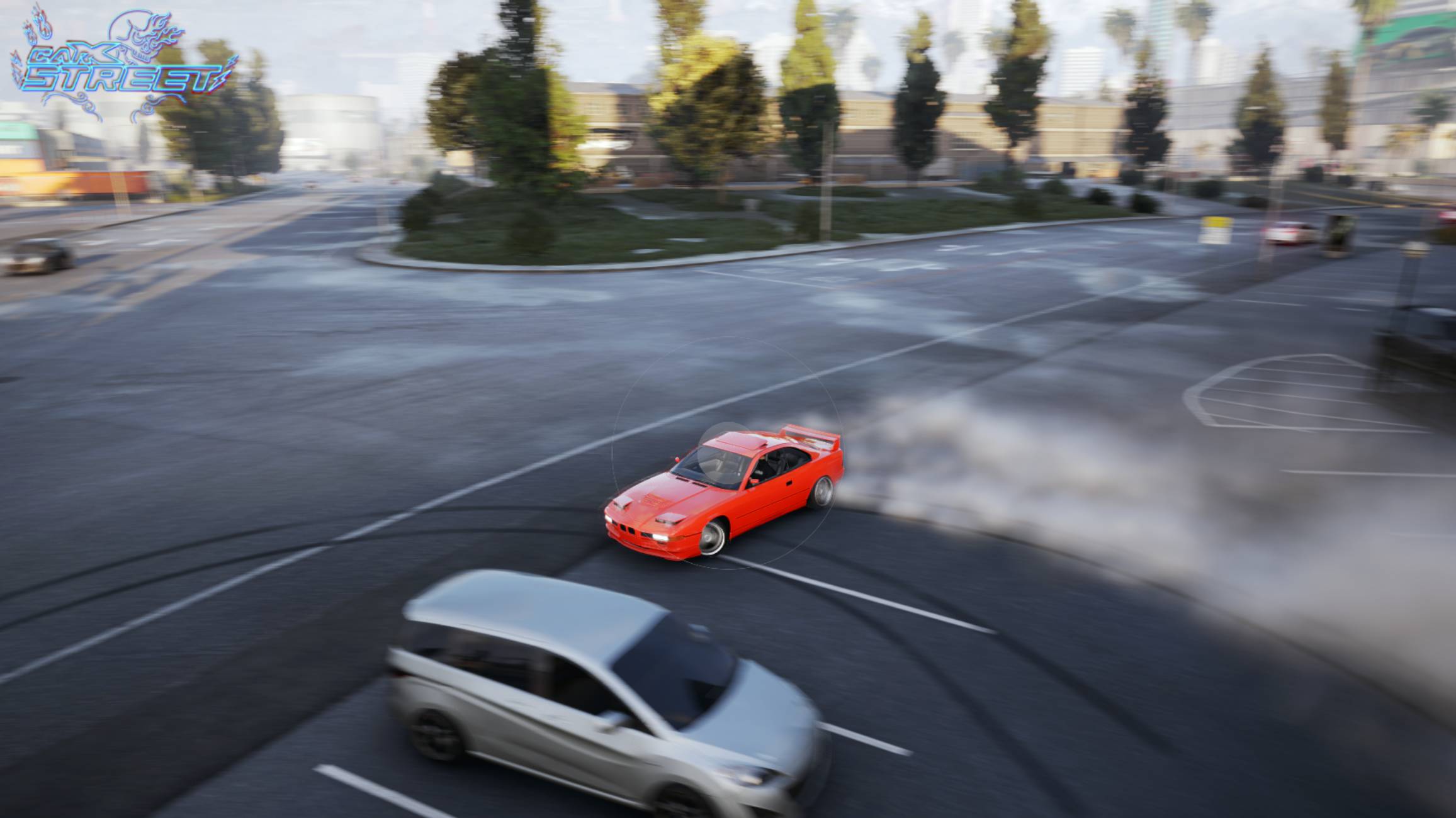 Ярко-алый снаряд. Доставка в CarX Street