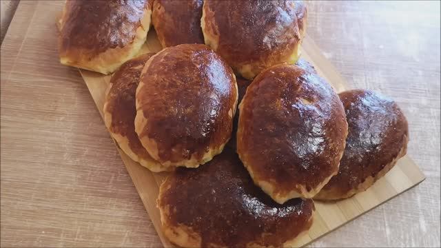 Пирожки с яблоками Дрожжевое тесто на молоке ПИРОЖКИ В ДУХОВКЕ