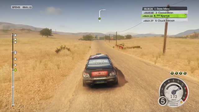 Colin McRae  Dirt 2 - 11, 12  гонка