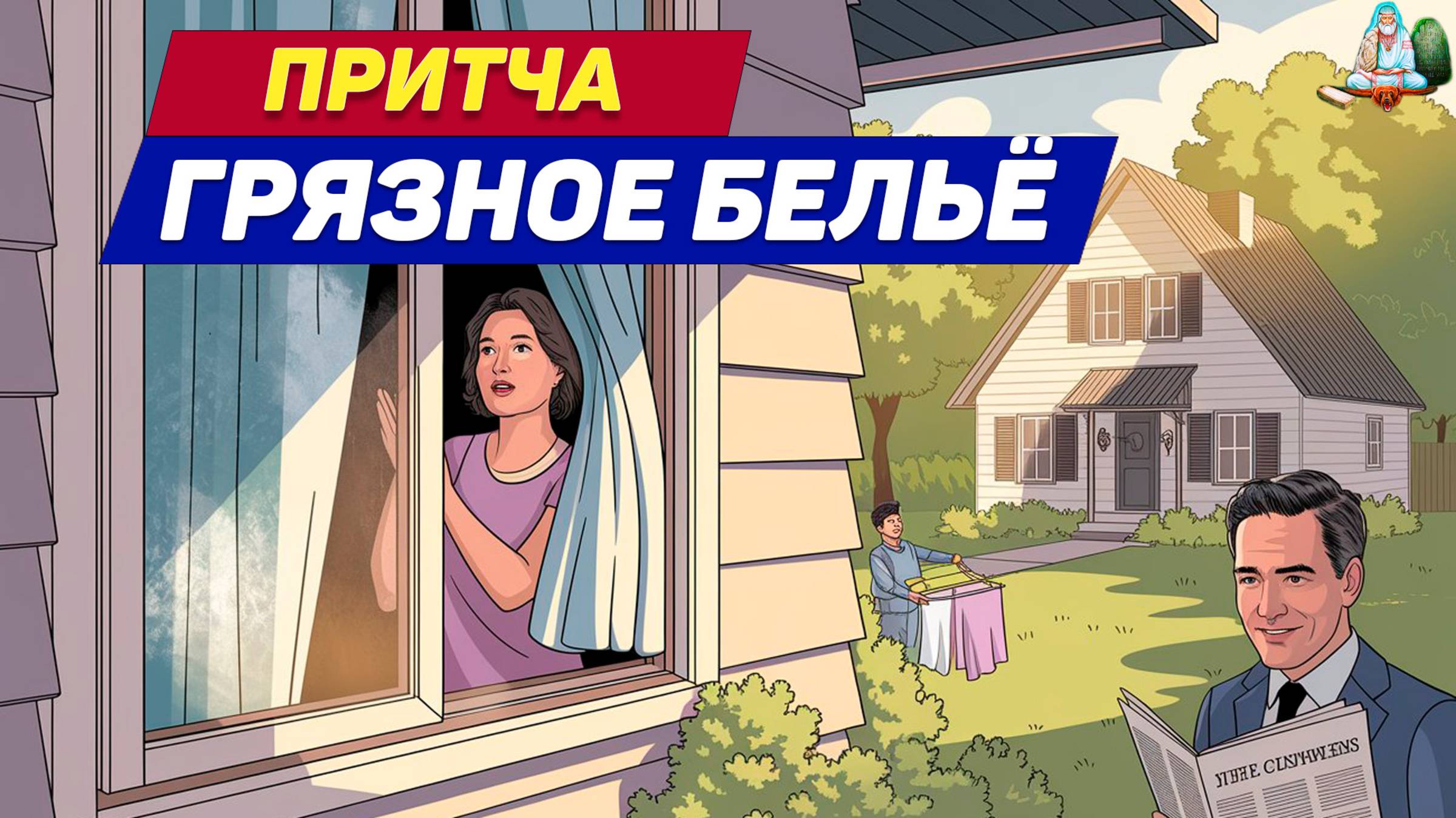 Притчи о жизни.. Грязное бельё. BCEГДA HAЧИHAЙ C CEБЯ.