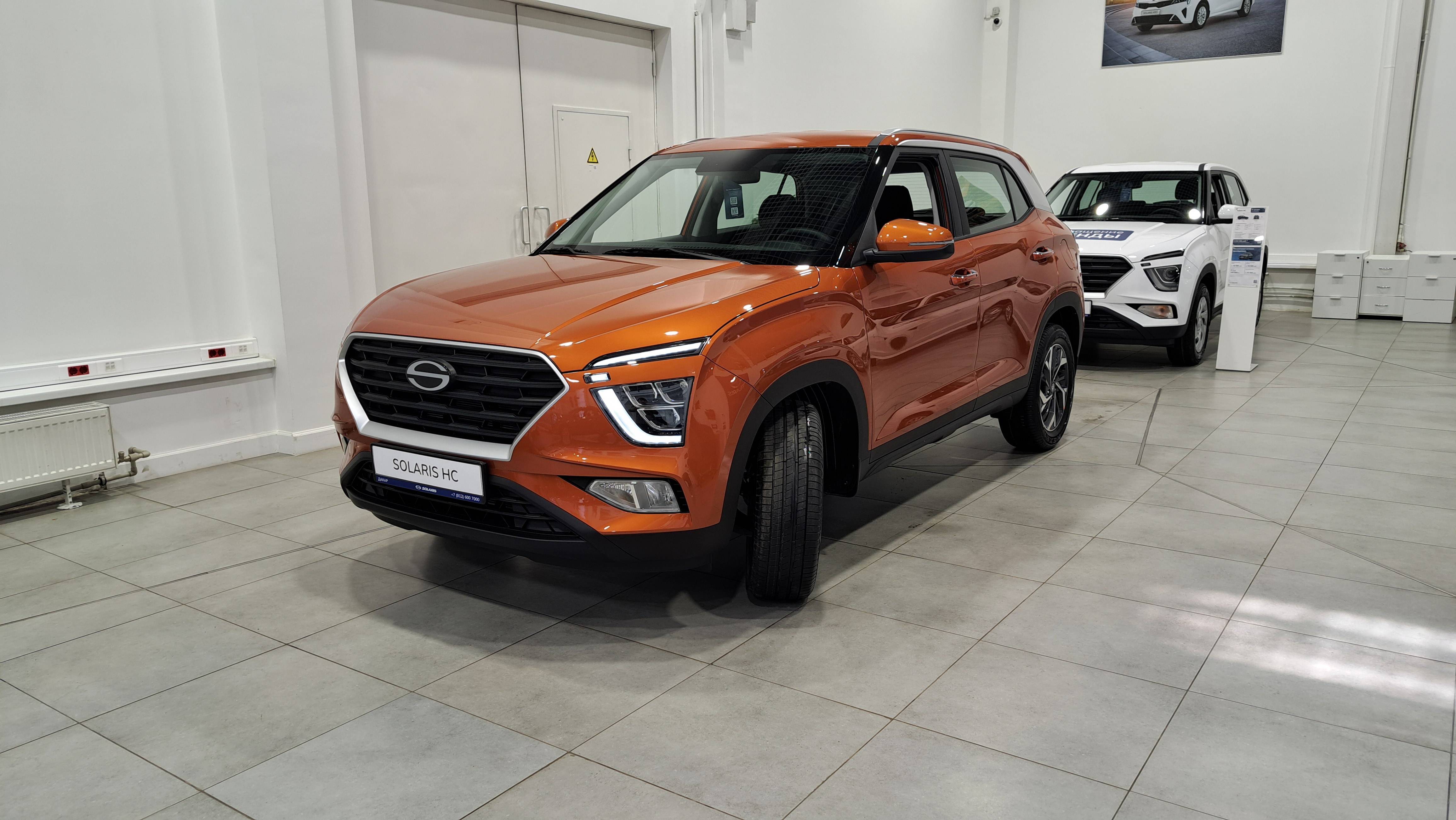 Узнаете кроссовер? Все лучшее от Креты в Solaris HC. Яркий, безопасный и надежный!