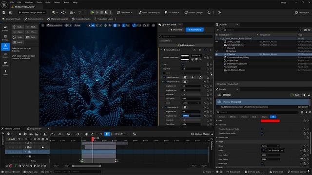 Bring Audio to Life with Motion Design in Unreal Engine 5.5