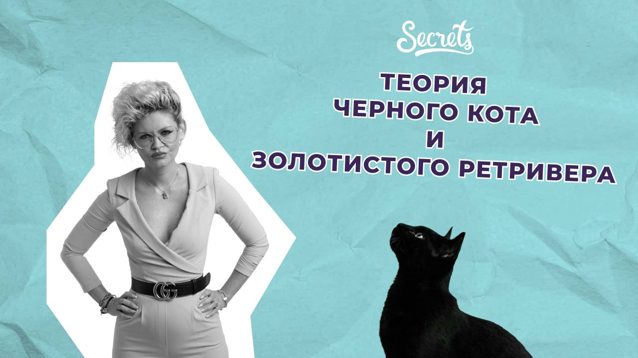 ТЕОРИЯ ЧЕРНОГО КОТА И ЗОЛОТИСТОГО РЕТРИВЕРА В ОТНОШЕНИЯХ [Secrets Center]