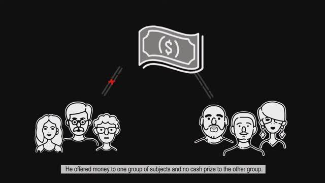 Почему деньги убивают креативность? Узнайте тайну мотивации за 2 минуты в формате 2d анимации.