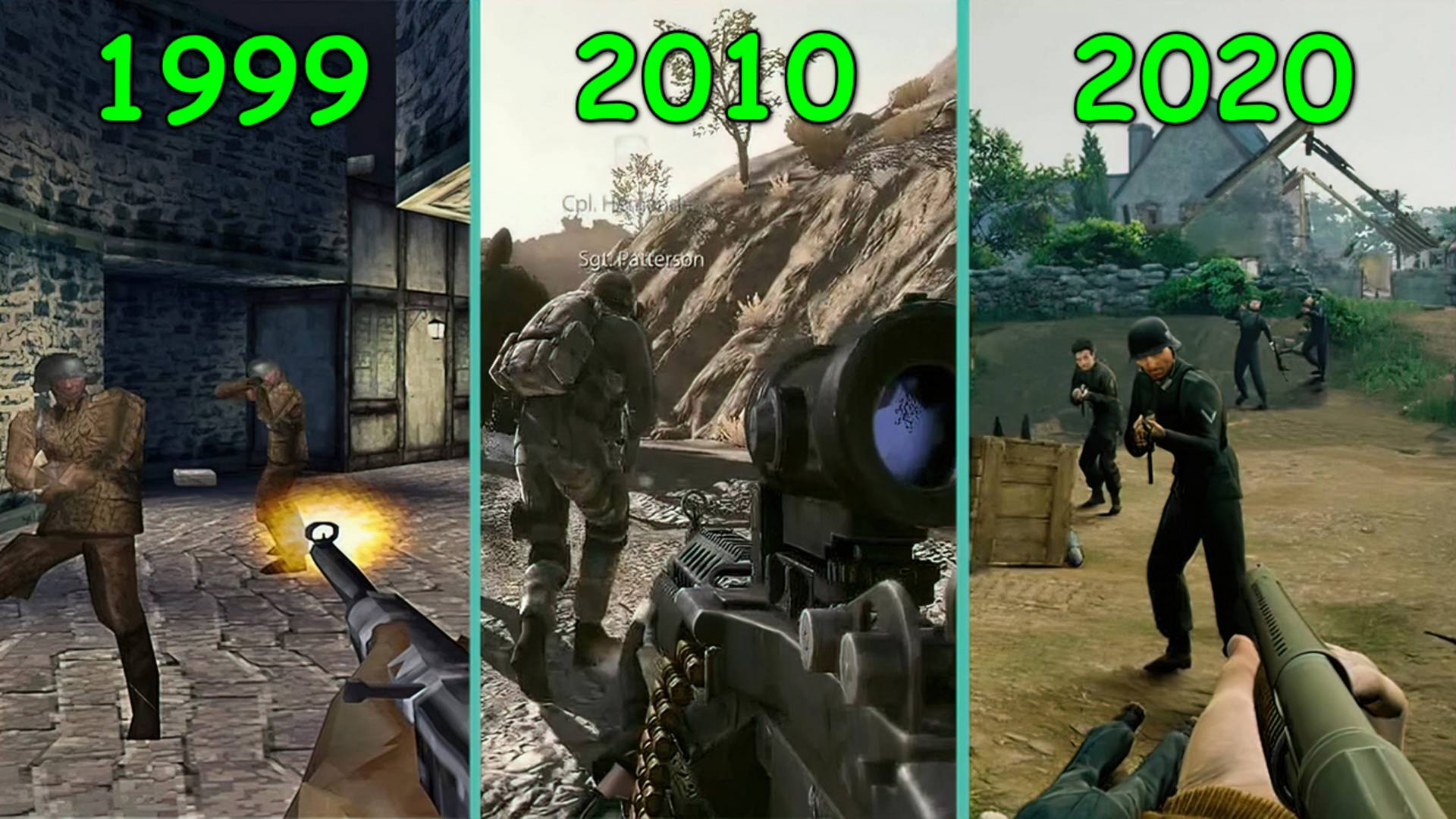 Эволюция Medal of Honor. Все игры серии начиная с 1999 года