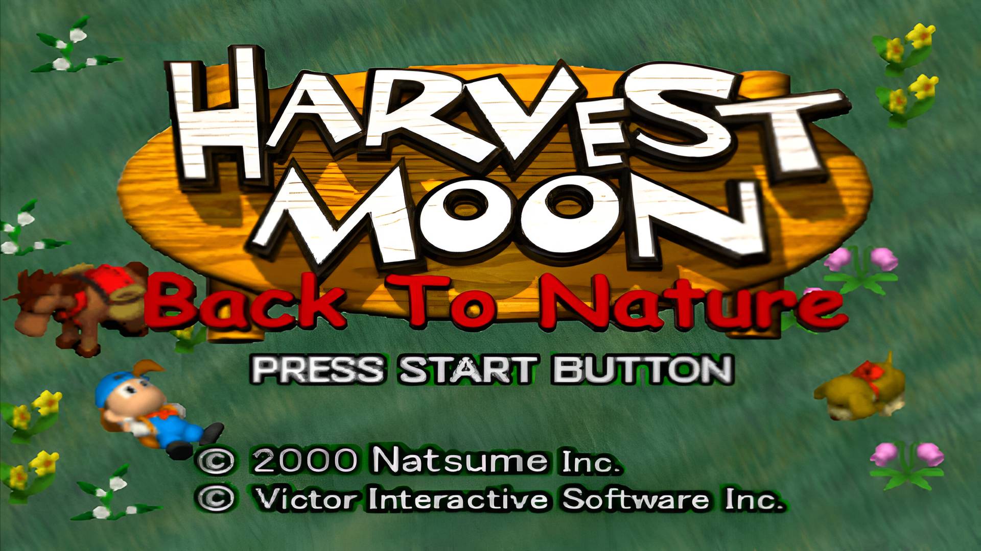 Muncul Kappa pake Ikan Sedang • Harvest Moon: Back to Nature