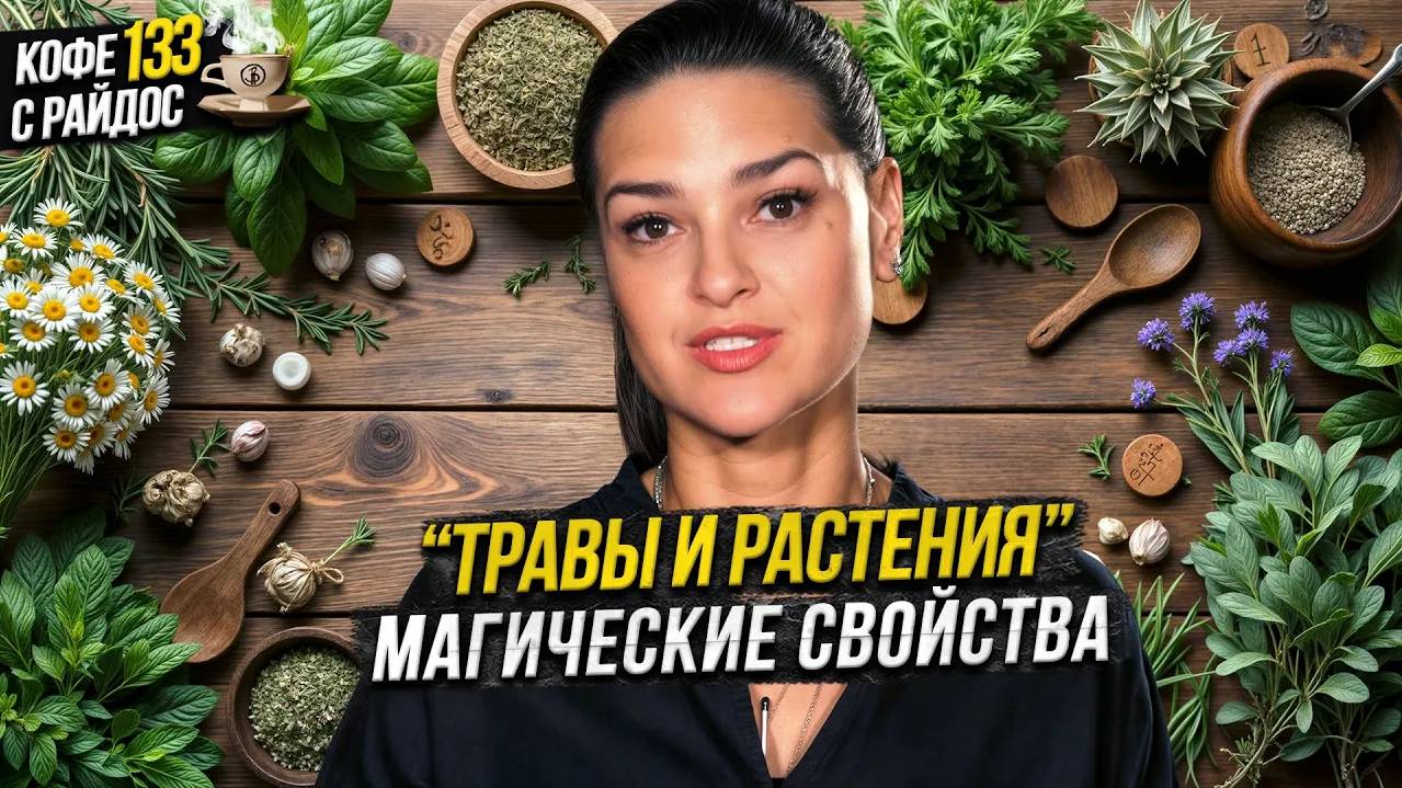 Травы, карма и женская энергия: как растения меняют судьбу? / Кофе с Райдос #133
