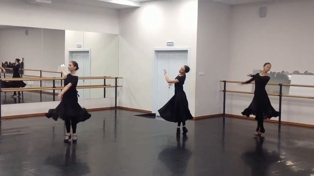 Комбинации татарского вальса на 3 девочки