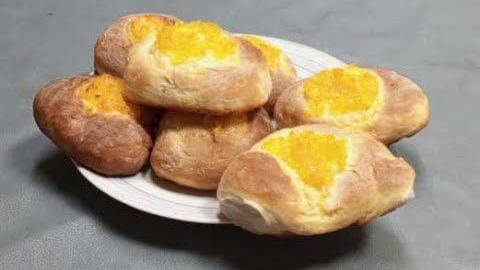 Очень вкусные ватрушки с тыквой и творогов. Семейный рецепт