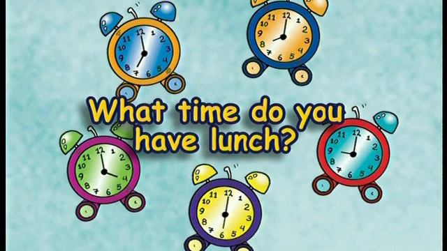 Spotlight 3 DVD - Module 8, 16a, p.126 - Exercise - What time do you...?