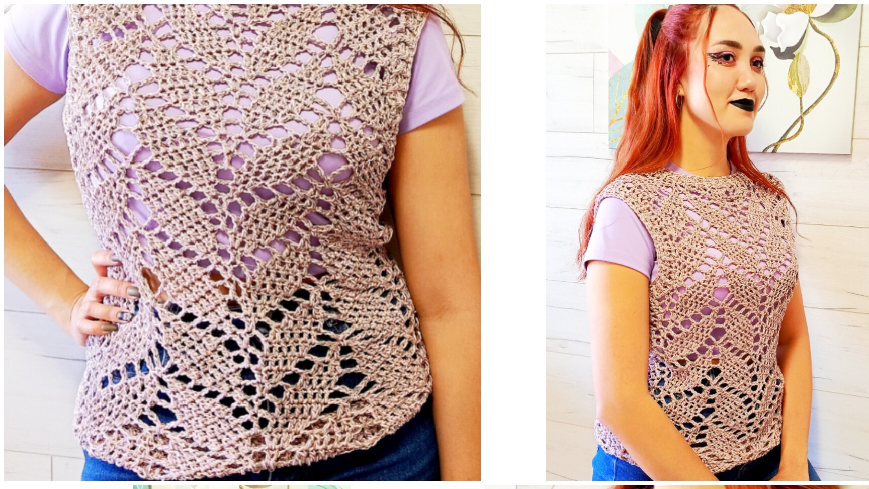 4. Кучинелли. Вязание. Крючок. Жилетка, топ, безрукавка, жилет с пайетками.mp4