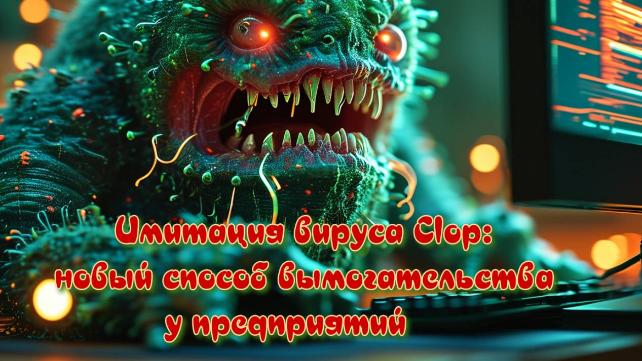 Новый тренд киберпреступников: имитация Clop для вымогательства денег #кибербезопачность