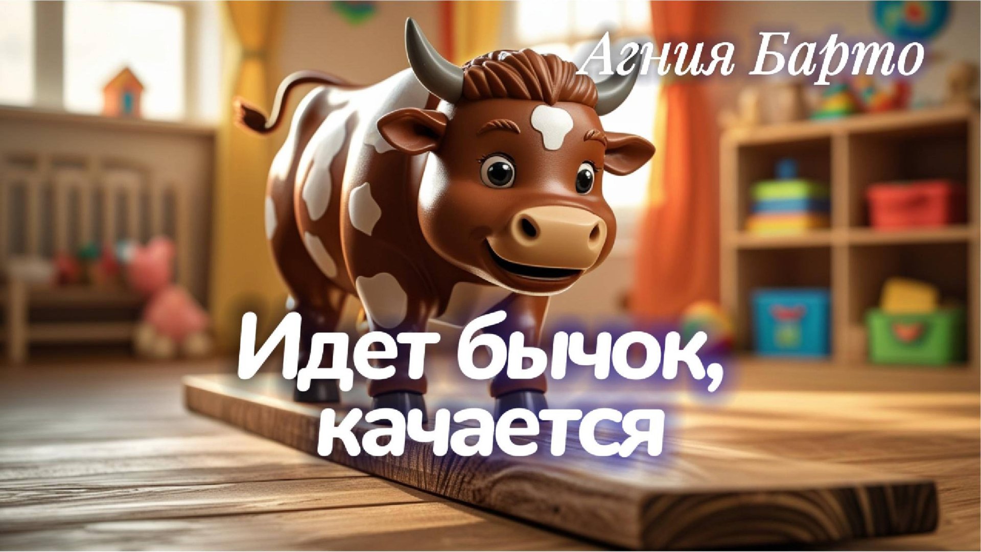 ОЖИВШАЯ ИГРУШКА! 🐮 Бычок шагает по доске — что будет в конце? 😱