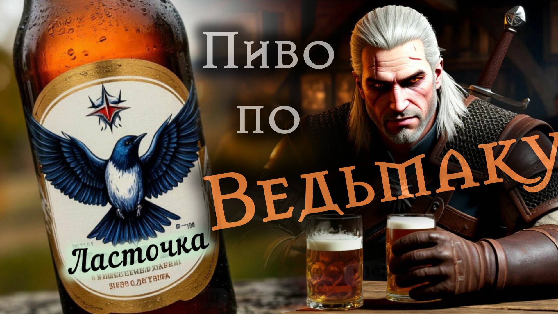 Супер Пиво "Ласточка" по мотивам вселенной Ведьмак