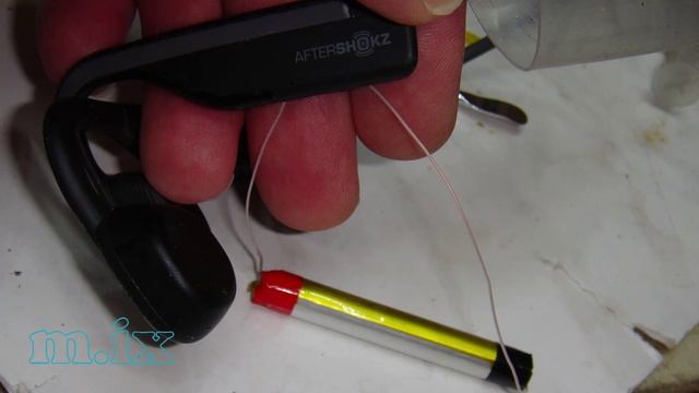 AfterShokz OpenMove AS660 replace accumulator pons замена аккумулятора в наушниках