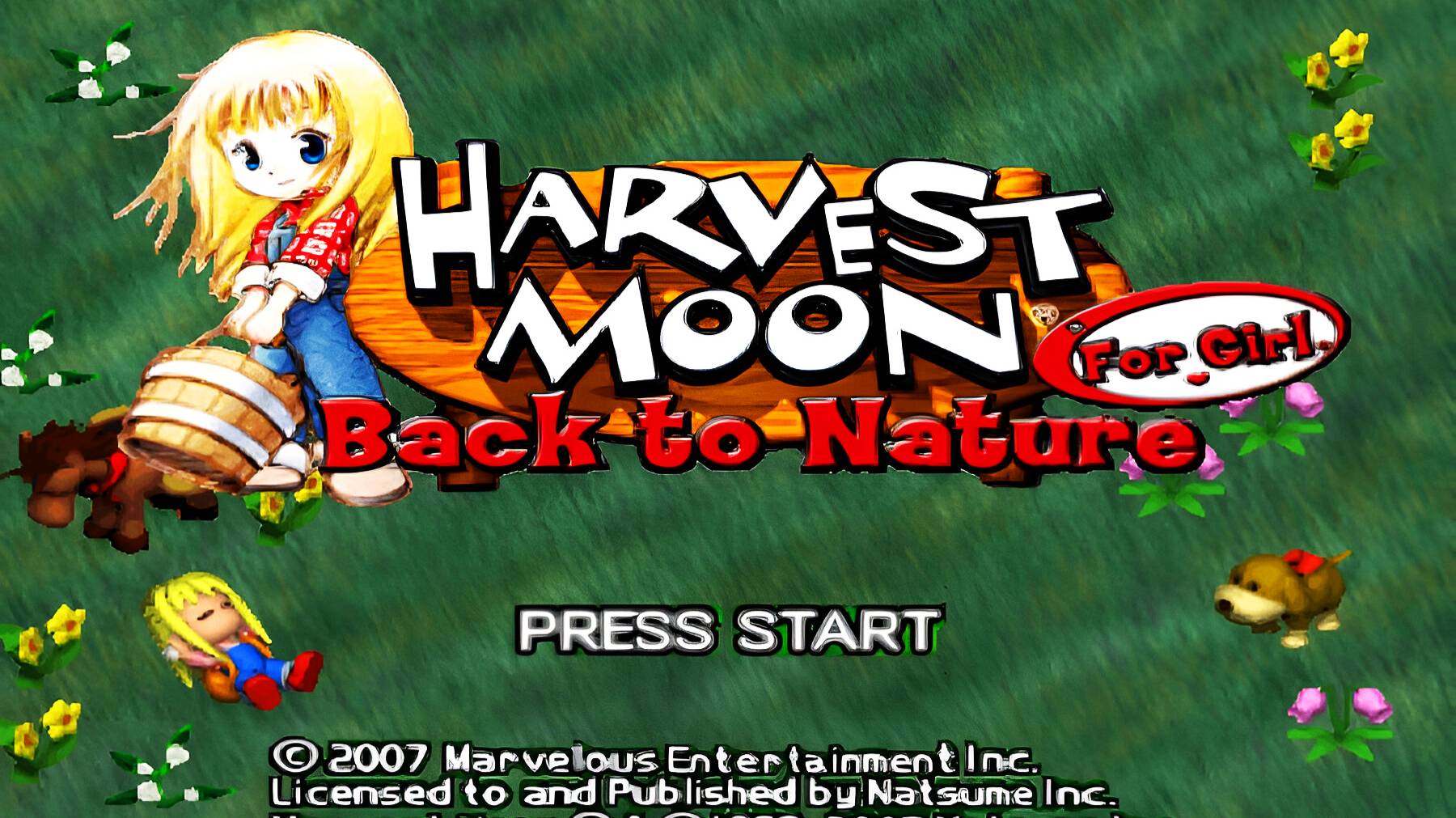 Awal Mula Cerita • Harvest Moon: Back to Nature for Girl (Bahasa Indonesia)