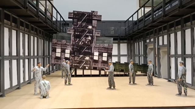 Макет декораций к сп. "Пик Ник или Сказки Старого Ворона"