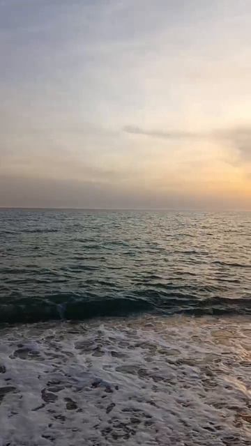 Закат солнца на черноморском побережье 🌅