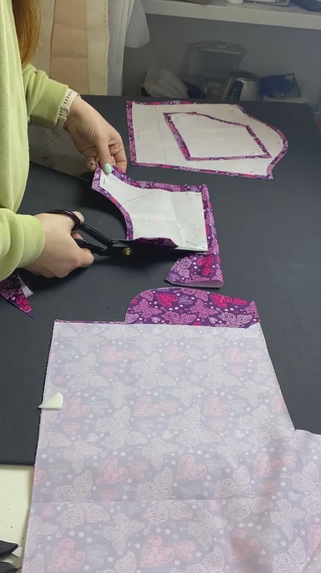 Шью дочке куртку