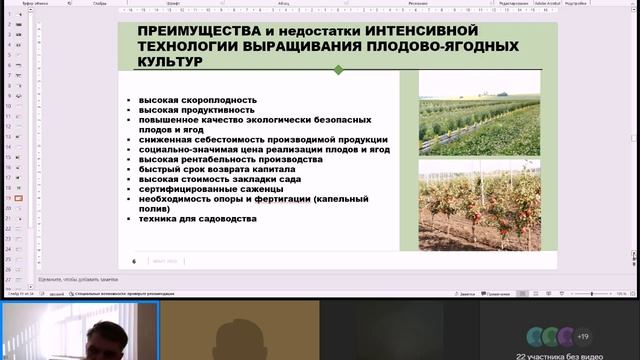 Курсы повышения квалификации. Типы садов