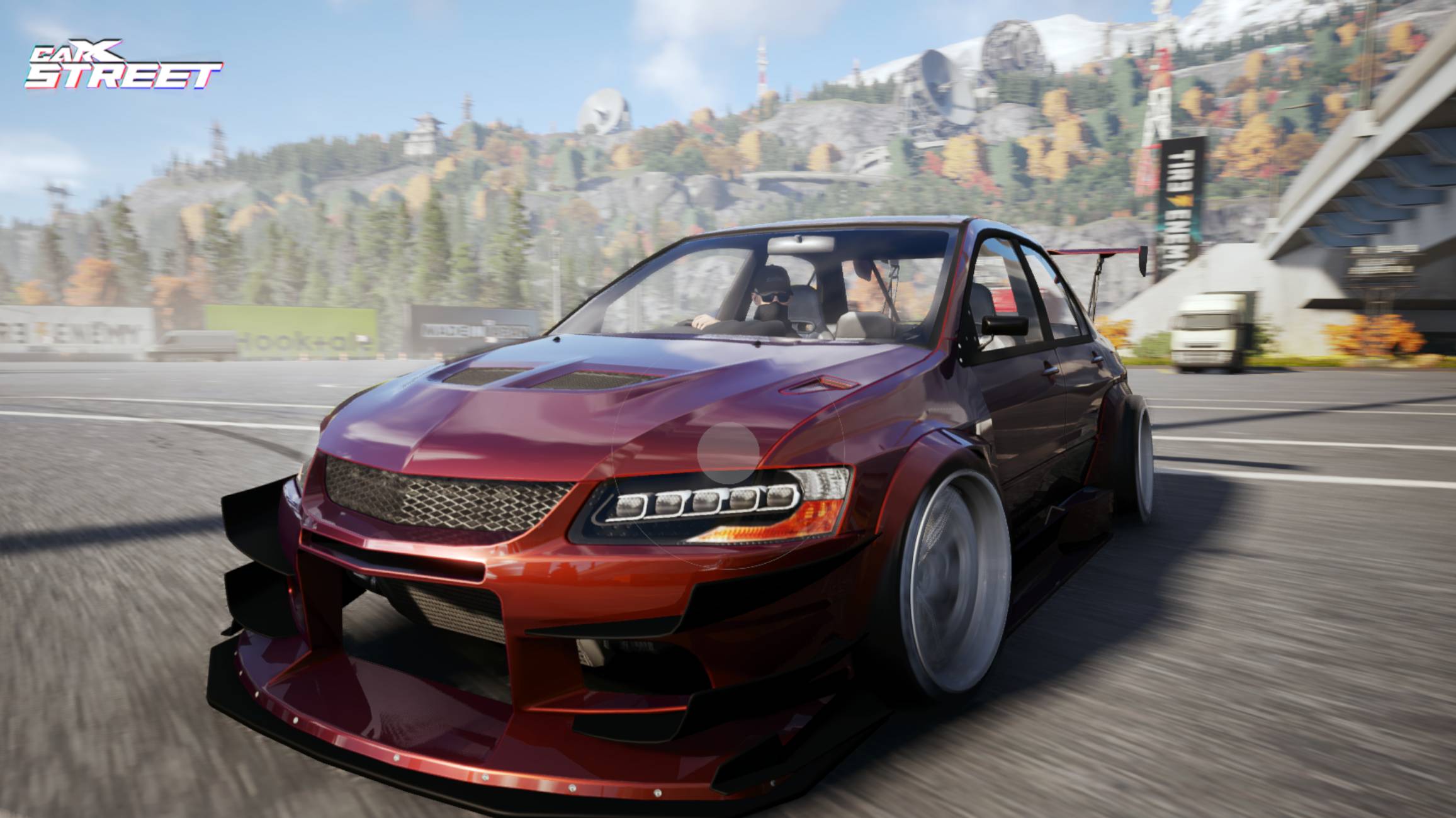 Лютый Evolution. Пуляем доставку в CarX Street