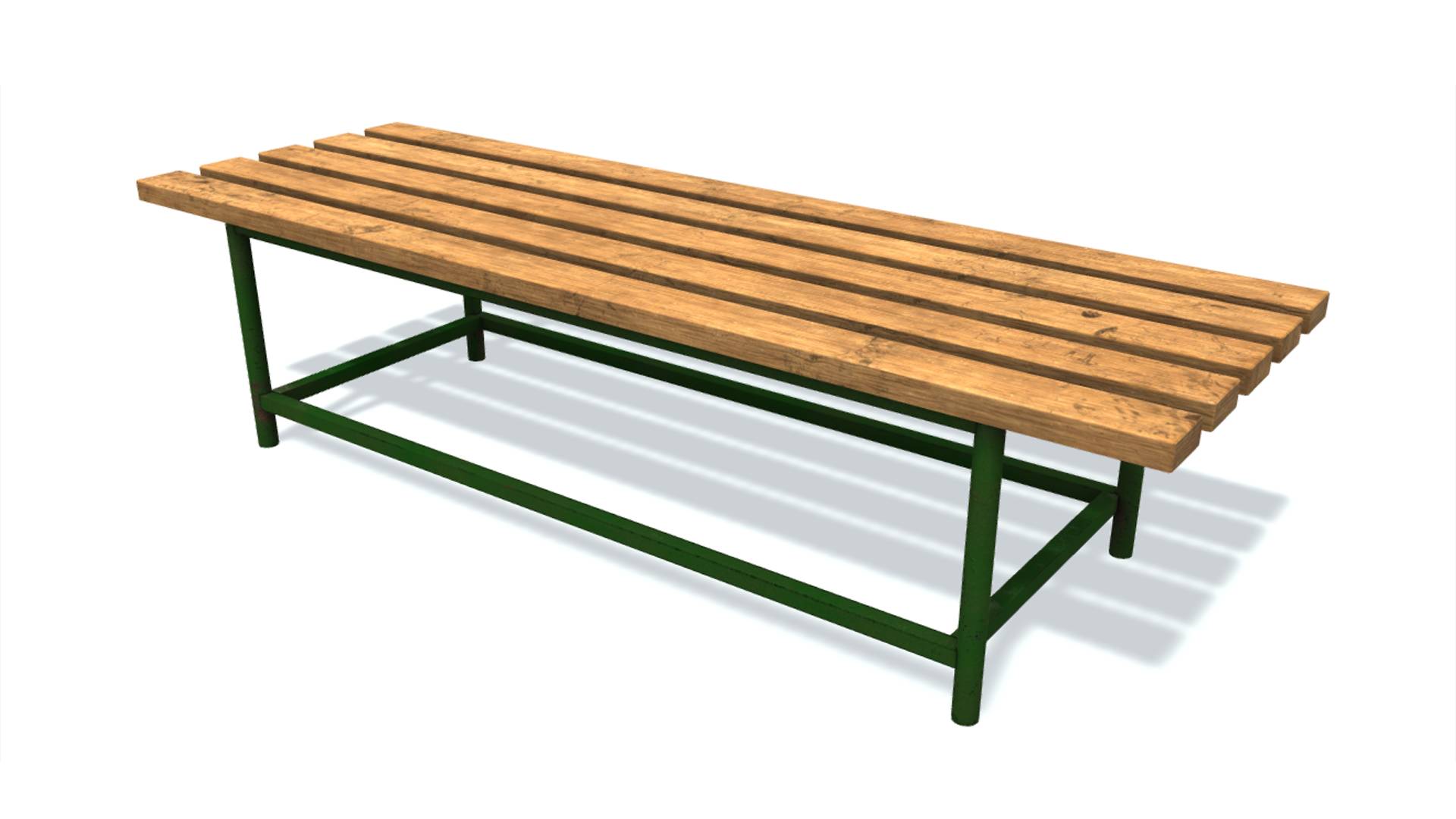 3D модель. Скамейка T. 3D model Bench T.