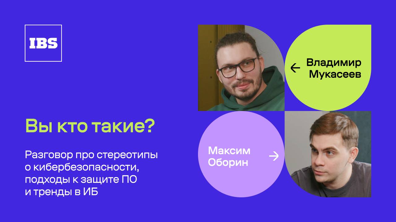 Владимир Мукасеев – цифровой страж / Вы кто такие? / IBS