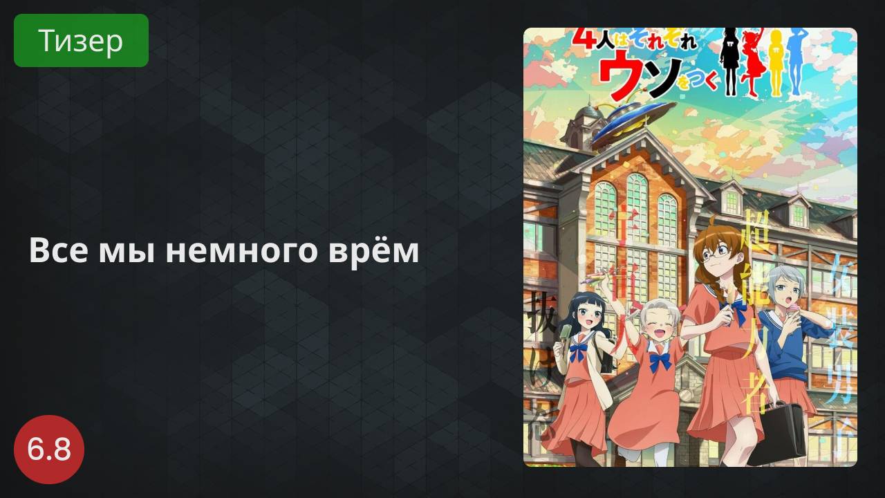 Все мы немного врём 2022 - Тизер